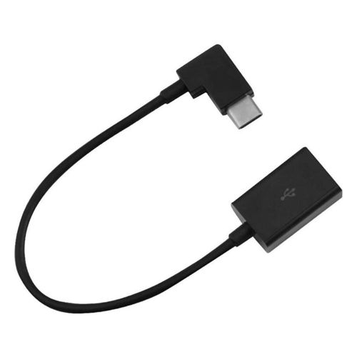 90 Degree USB Type-C to USB 2.0 OTG Cable (Right Angle)